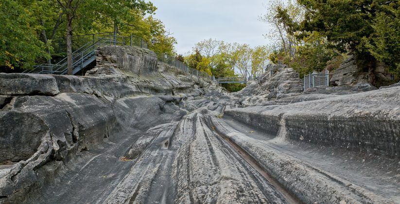 Glacial Grooves - Kelleys Island Chamber of Commerce